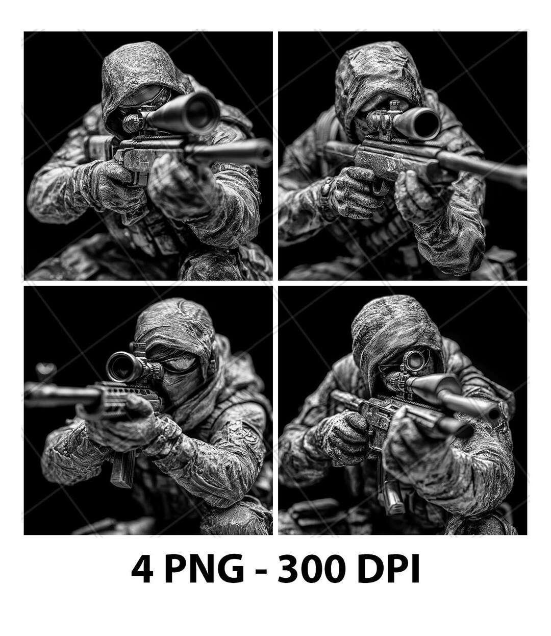 Sniper Soldier Laser Engraving Files Sniper Soldier Slate Engrave PNG ...