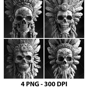 God Underworld Skull Mexican Underworld 3D Illusion Laser File PNG ...