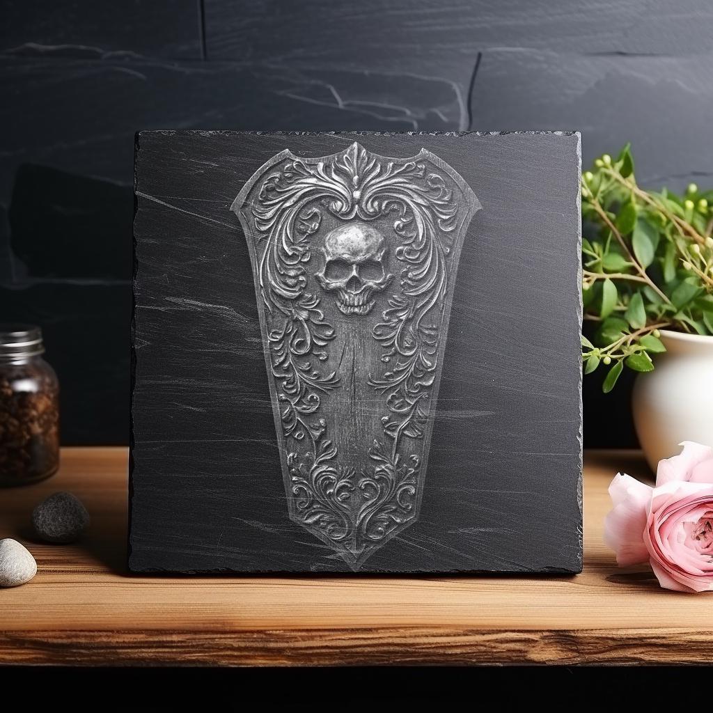 Coffin Vampire Box Dracula Sleeping Bed 3D Illusion Laser File PNG ...