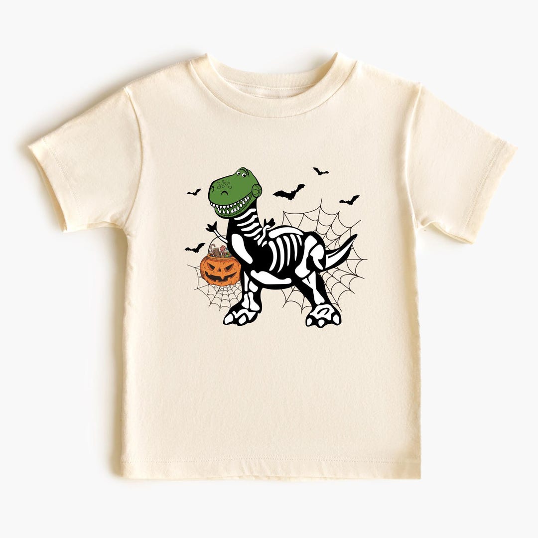 Toy Story Skeleton Halloween Matching Tshirt, Halloween Toy Story Kids ...