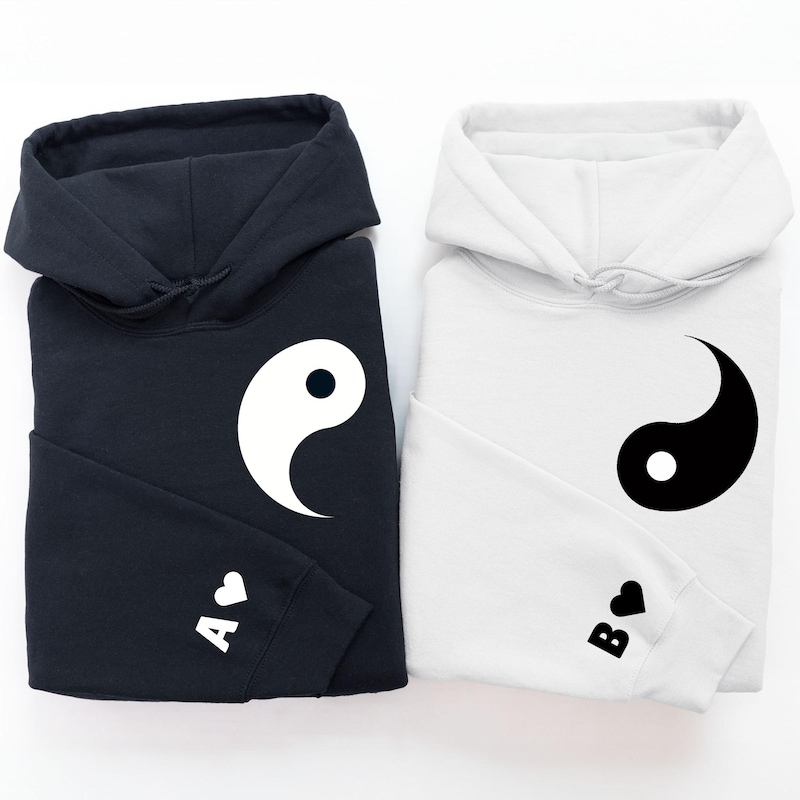 Mens Yin Yang Hoodie - Etsy
