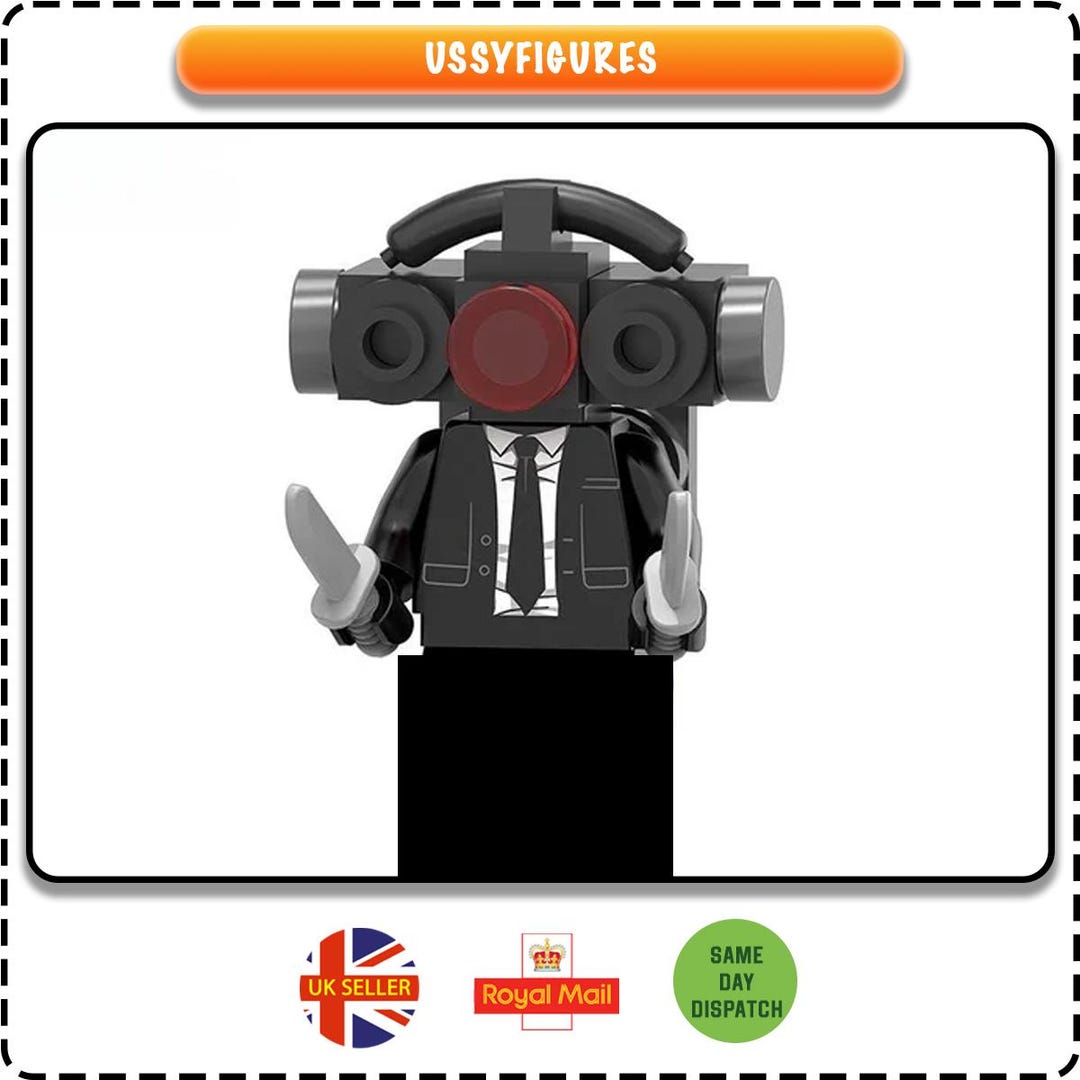Boombox Woman Skibidi Toilet Custom Minifigures Dafuqboom Custom Brick ...
