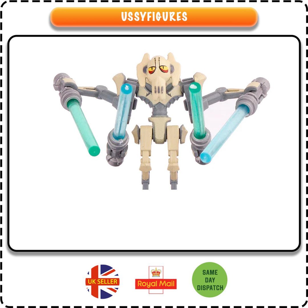 General Grievous Custom Minifigure | Custom Brick Minifigure - Etsy
