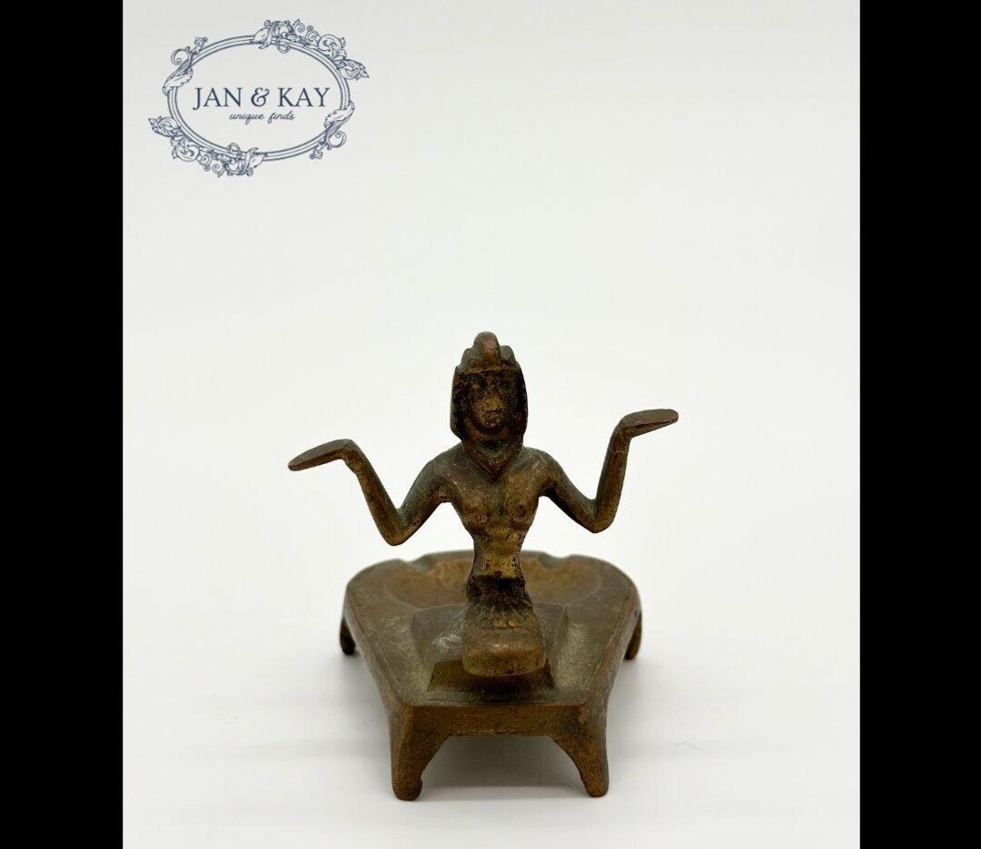 Rare Ancient Egyptian Solid Brass "woman Praying" Figure - Etsy