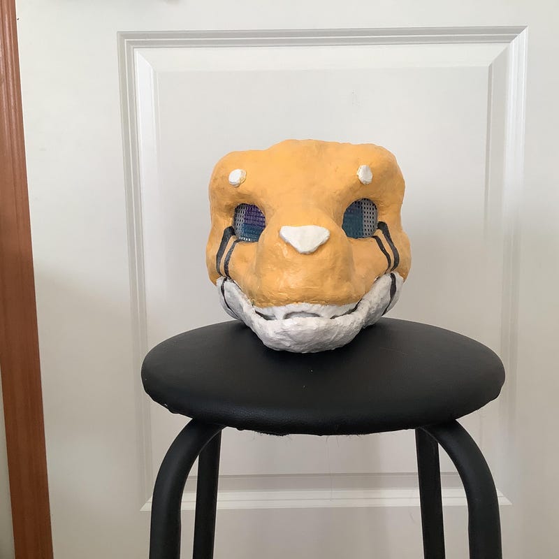 Dog Dino Mask - Etsy