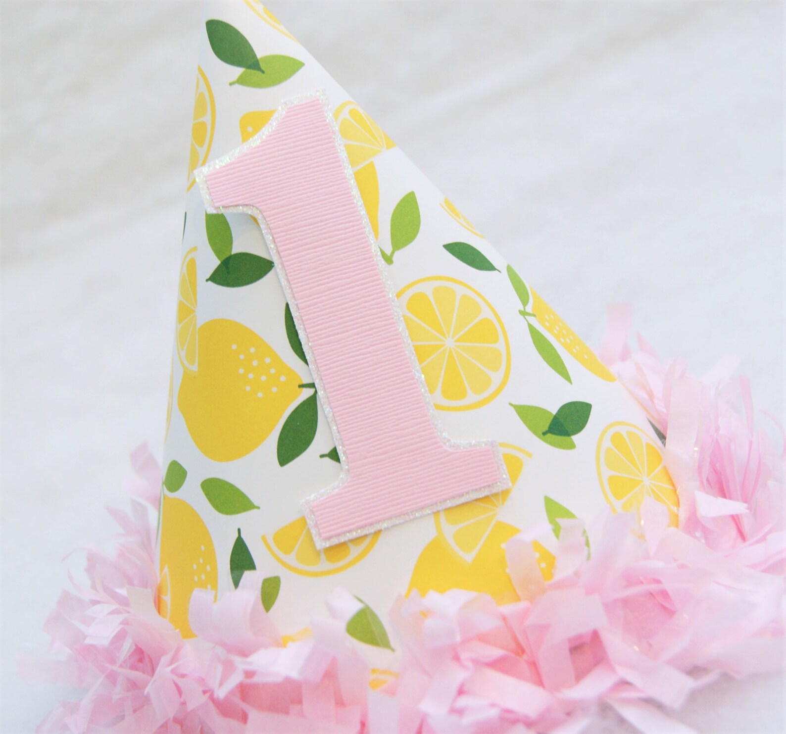 Pink Lemonade Party Hat - Lemonade Stand Birthday Party, Pink Lemonade ...