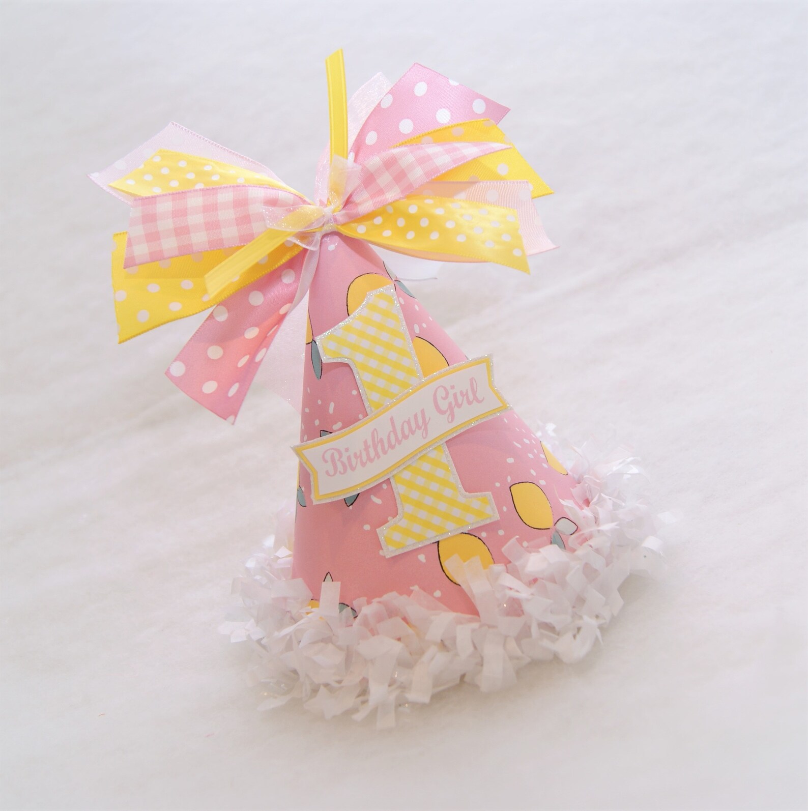 Pink Lemonade Party Hat Lemonade Stand Birthday Party Pink - Etsy