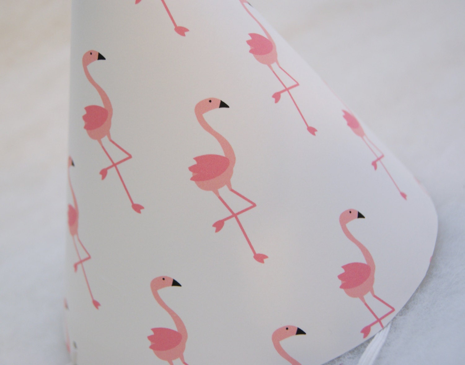 Simple Birthday Party Hat Pink Flamingo - Etsy
