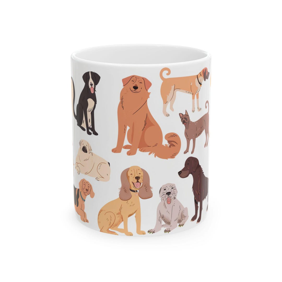 Mug for Dog Lover,cute Puppy Coffee Mugs, Dog Coffee Mugs, Group of ...