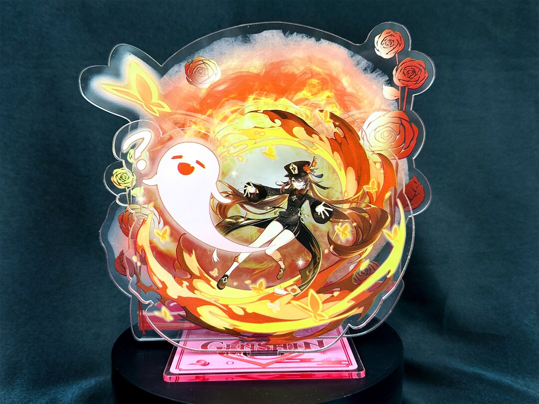 Genshin Acrylic Standing-hutao Acrylic Standing Acrylic Standing ...