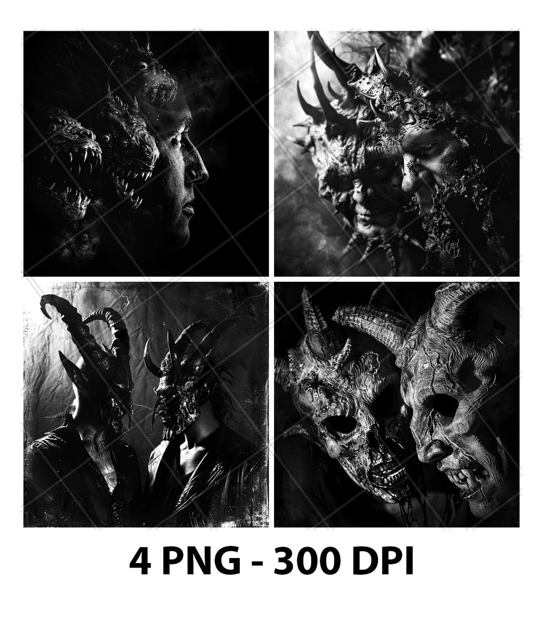 Demons Laser Engrave File PNG Demons Laser File Demons Slate File ...
