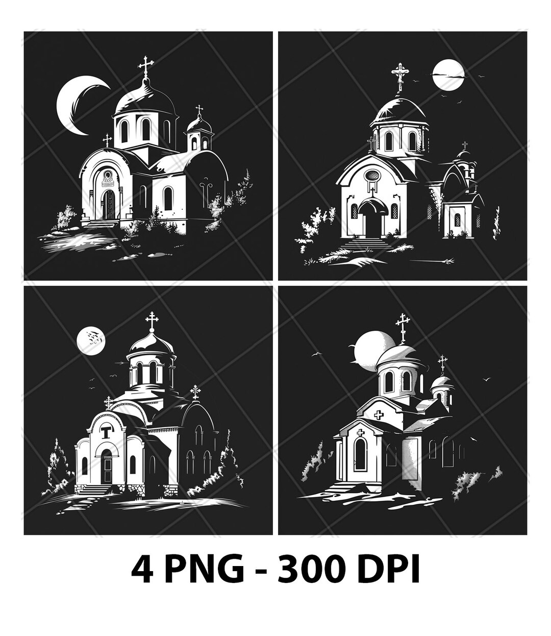 Church Laser Engrave File PNG Church Laser File Church Slate File ...