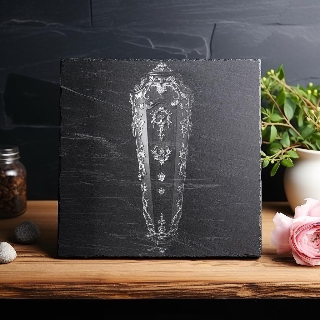 Old Casket Old Vampire Coffin Laser Engrave File PNG Coffin Laser ...