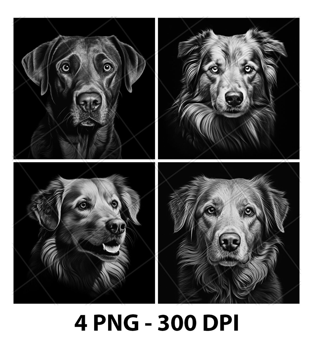 Dog Laser Engraved File PNG Dog Laser File Dog Slate File Dog Engraving ...