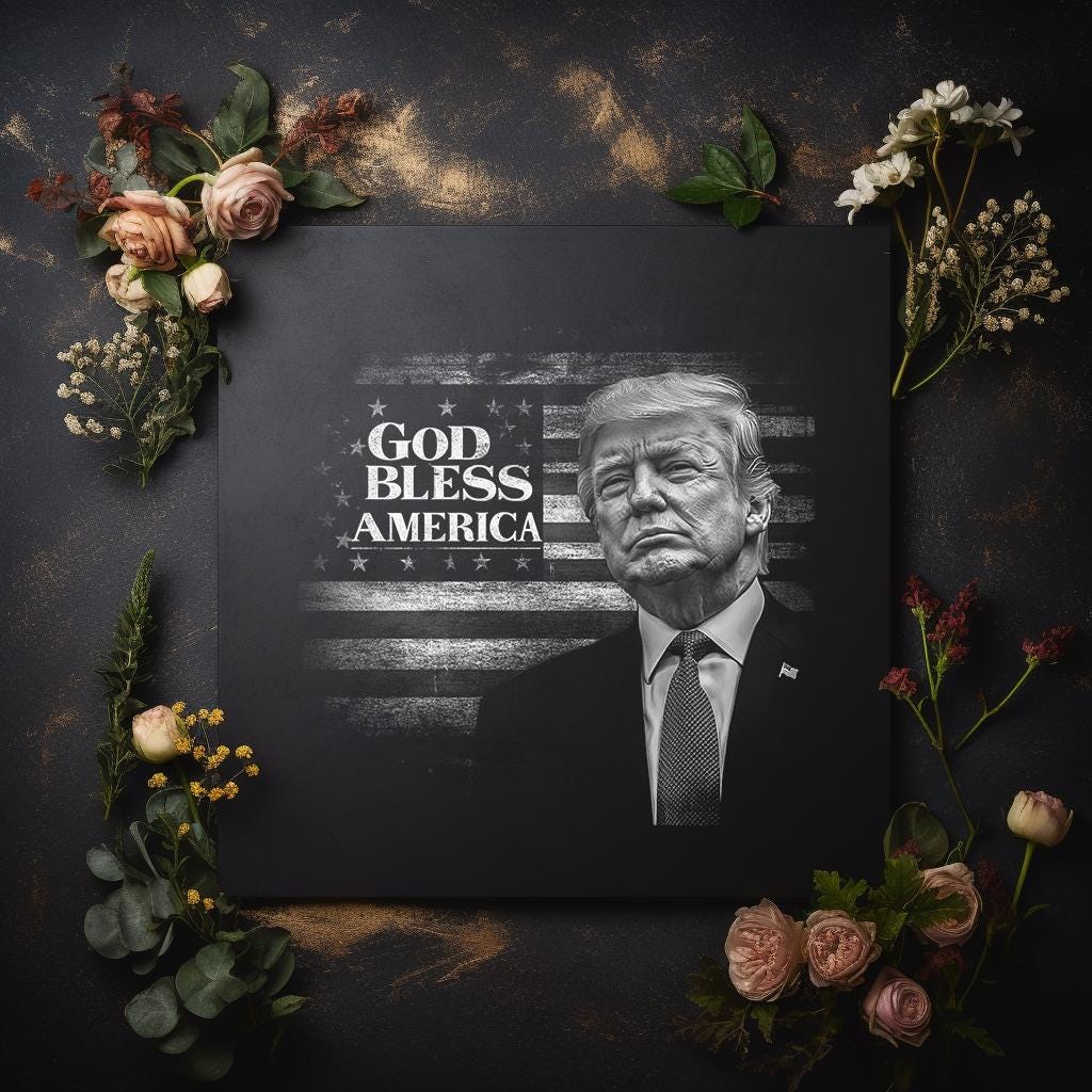 Donald Trump US President USA Flag Laser Engrave File PNG Trump Laser ...
