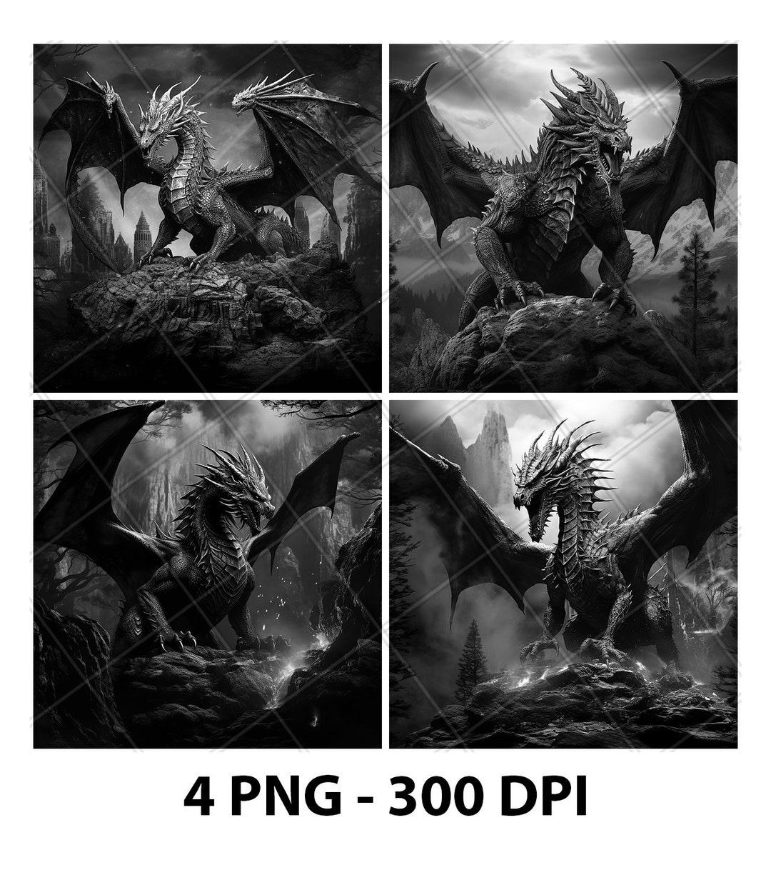 Dragon Laser Engraved File PNG Dragon Laser File Dragon Slate File ...