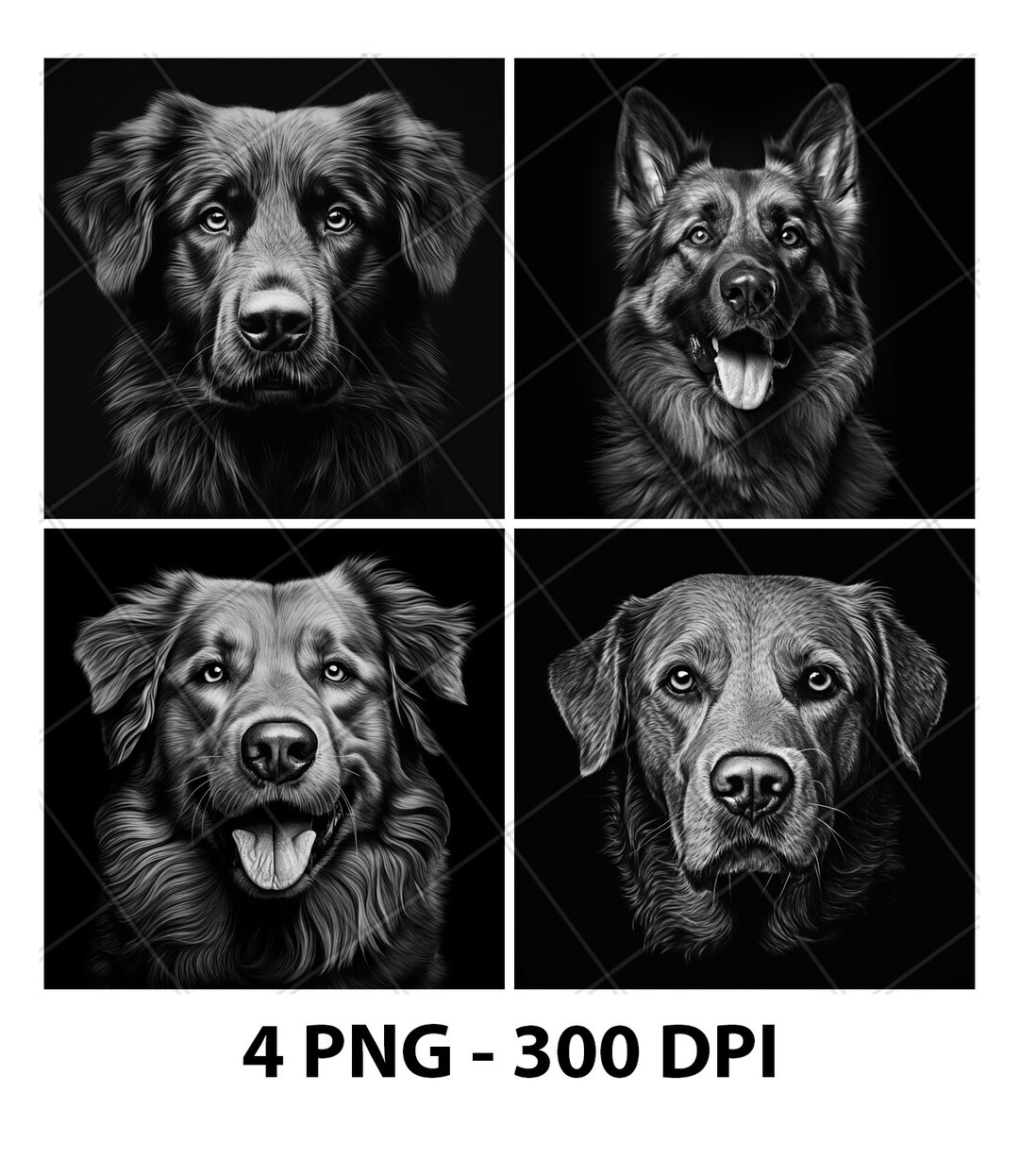 Dogs Laser Engrave File PNG Dogs Laser File Dogs Slate File Dogs ...