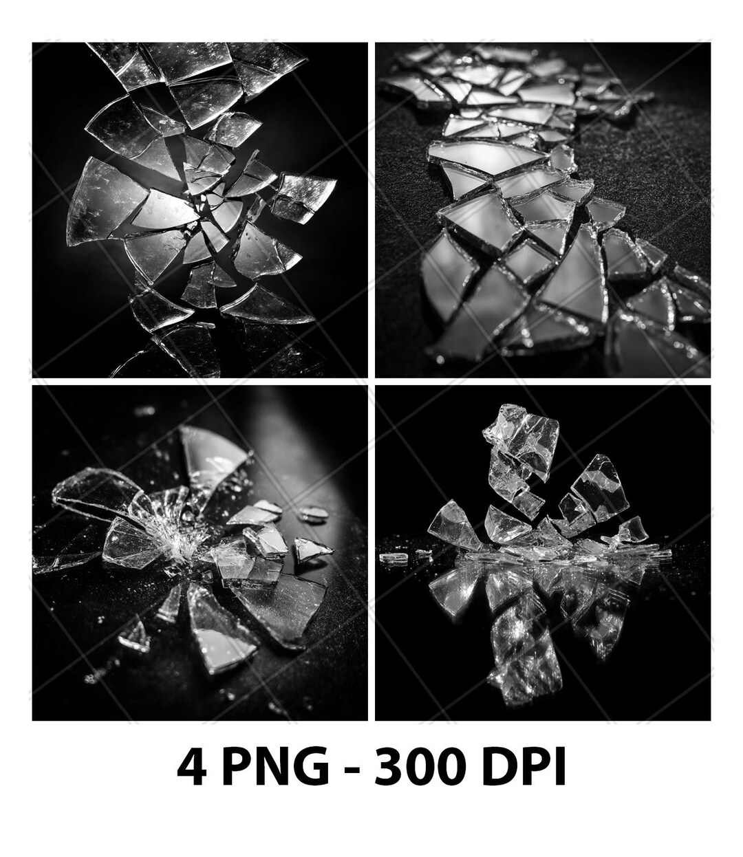 Broken Glass Laser Engrave File PNG Broken Glass Laser Broken Glass ...