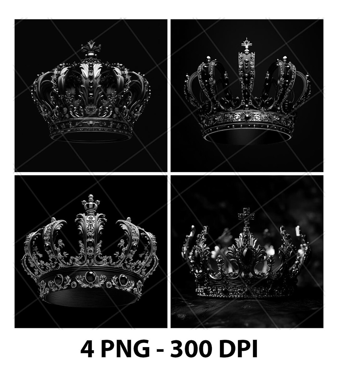 Medieval King Crown Prince Queen Laser Engrave File PNG Crown Laser ...