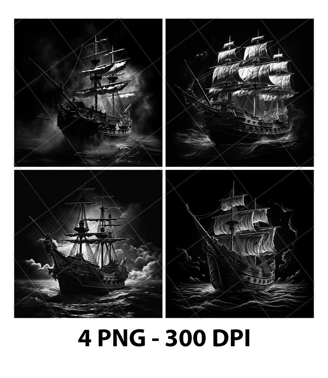 Pirate Ship Laser Engrave File PNG Pirate Ship Laser File Pirate Ship ...