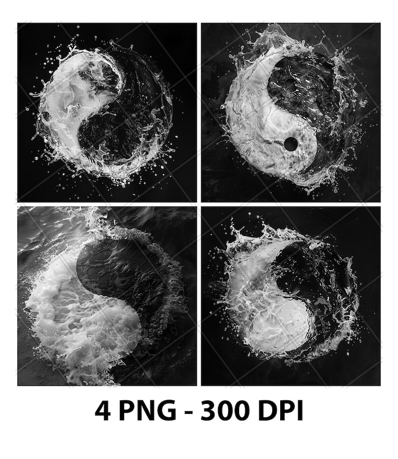 Yin Yang Laser Engrave File PNG Yin Yang Laser File Yin Yang Slate File ...