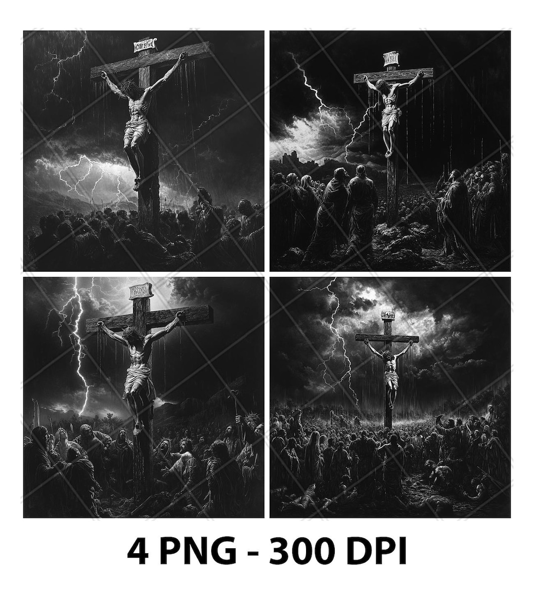 Crucifixion Holy Week Laser Engrave File Holy Week Laser PNG Holy Week ...