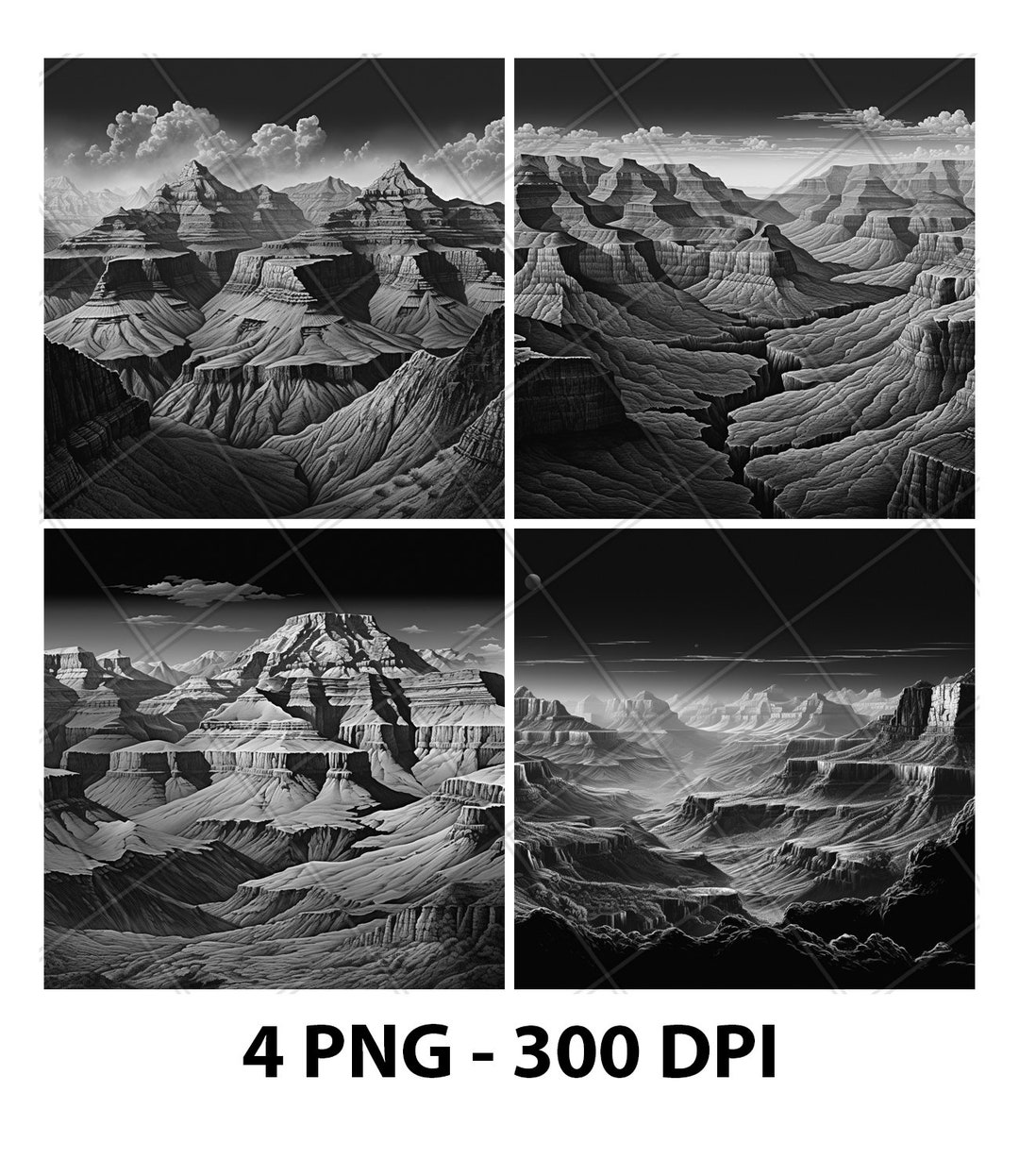 Grand Canyon Laser Engrave File PNG Canyon Laser File Canyon Slate File ...