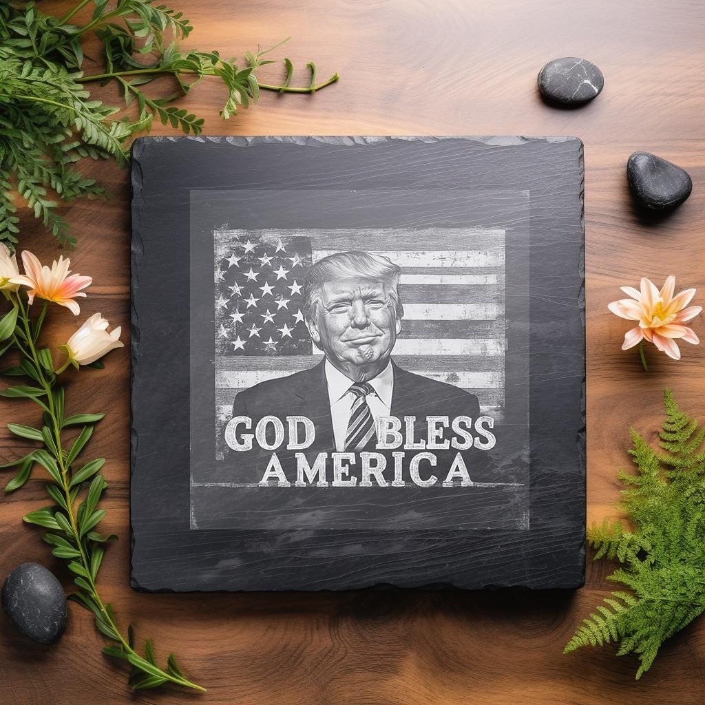 Donald Trump US President USA Flag Laser Engrave File PNG Trump Laser ...