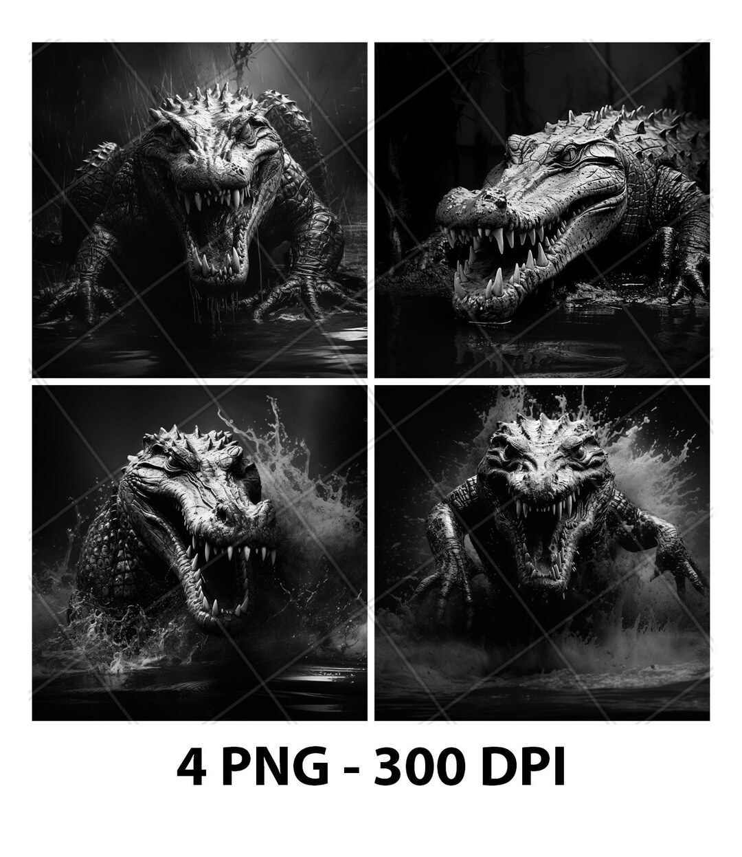 Crocodile Laser Engrave File PNG Crocodile Laser File Crocodile Slate ...