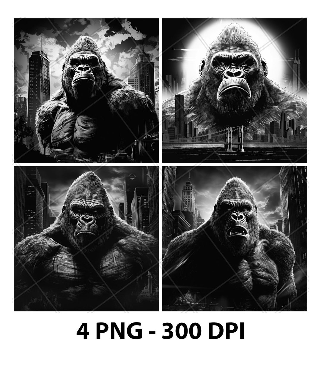 Angry Kong Laser Engraved File PNG Kong Laser File Kong Slate File Kong ...