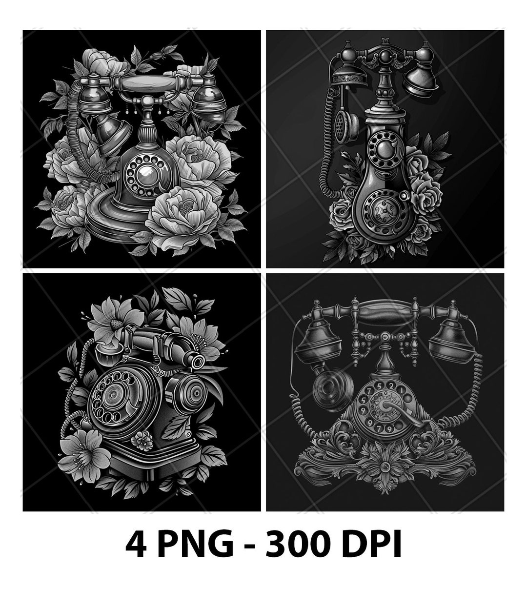 Telephone Laser Engraved File PNG Telephone Laser File Telephone Slate ...
