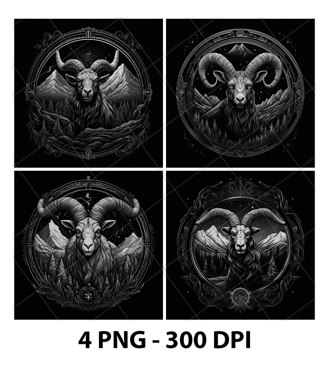 Zodiac Ram Laser Engrave File PNG Ram Laser File Ram Slate File Ram ...