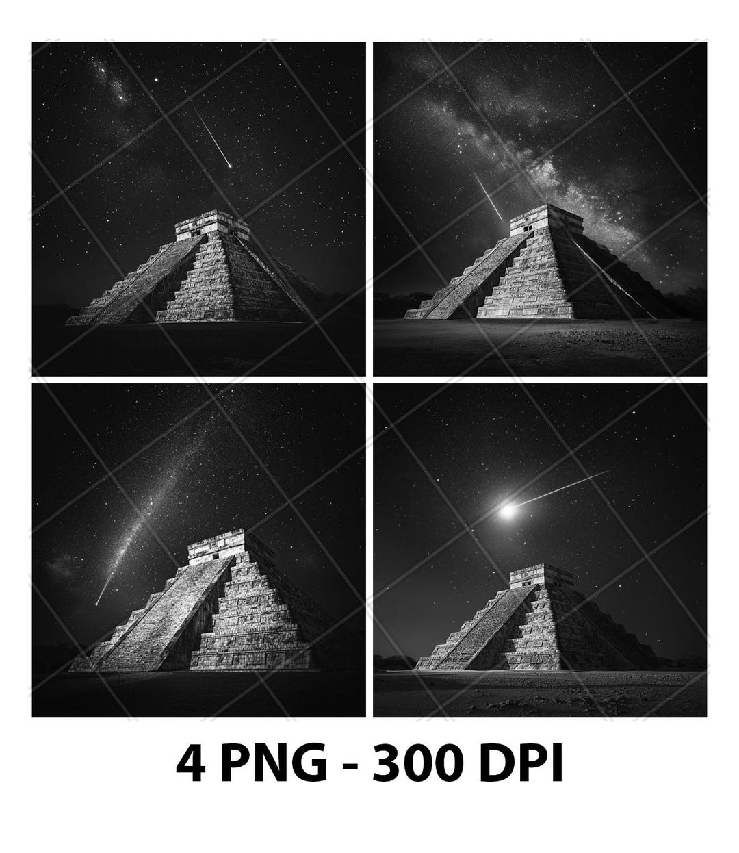 Pyramid Mayan Temple Engrave File PNG Pyramid Laser Laser Pyramid Slate ...