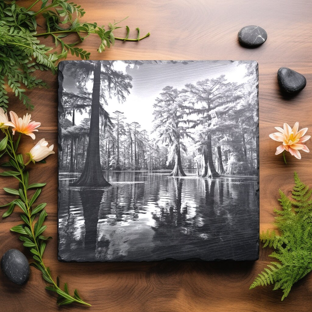 Forest Laser Engrave File PNG Forest Laser File Forest Slate File ...