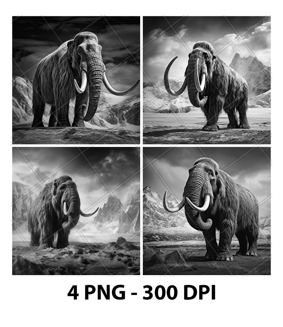 Mammoth Laser Engrave File PNG Mammoth Laser File Mammoth Slate File ...