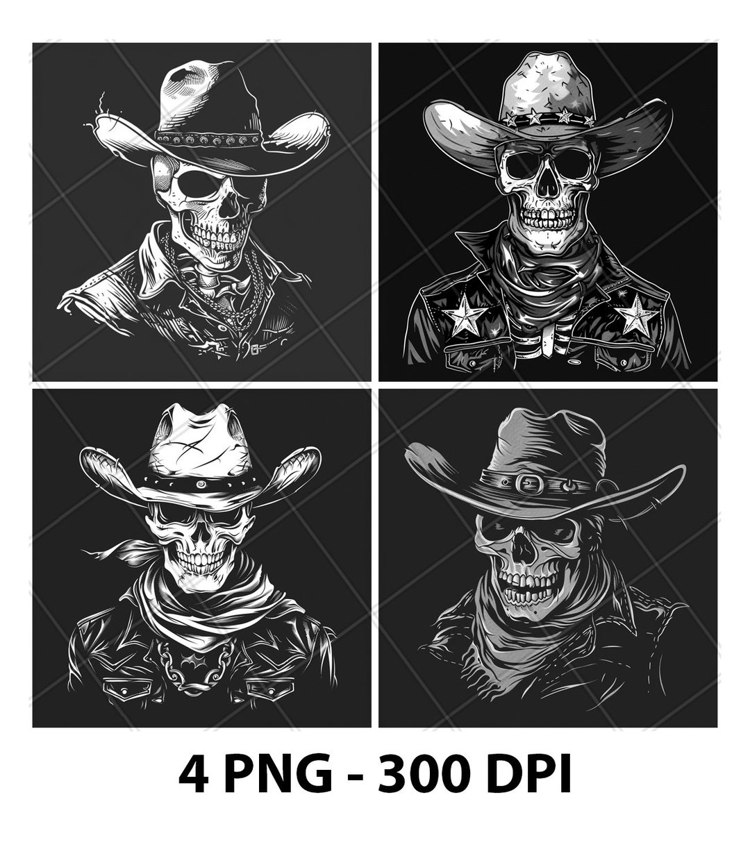 Skeleton Cowboy Laser Engrave File PNG Skeleton Laser File Skeleton ...