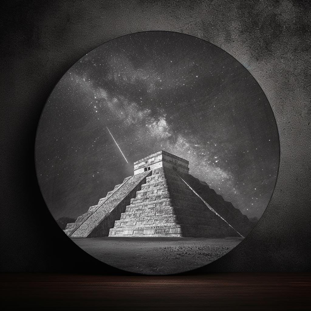 Pyramid Mayan Temple Engrave File PNG Pyramid Laser Laser Pyramid Slate ...