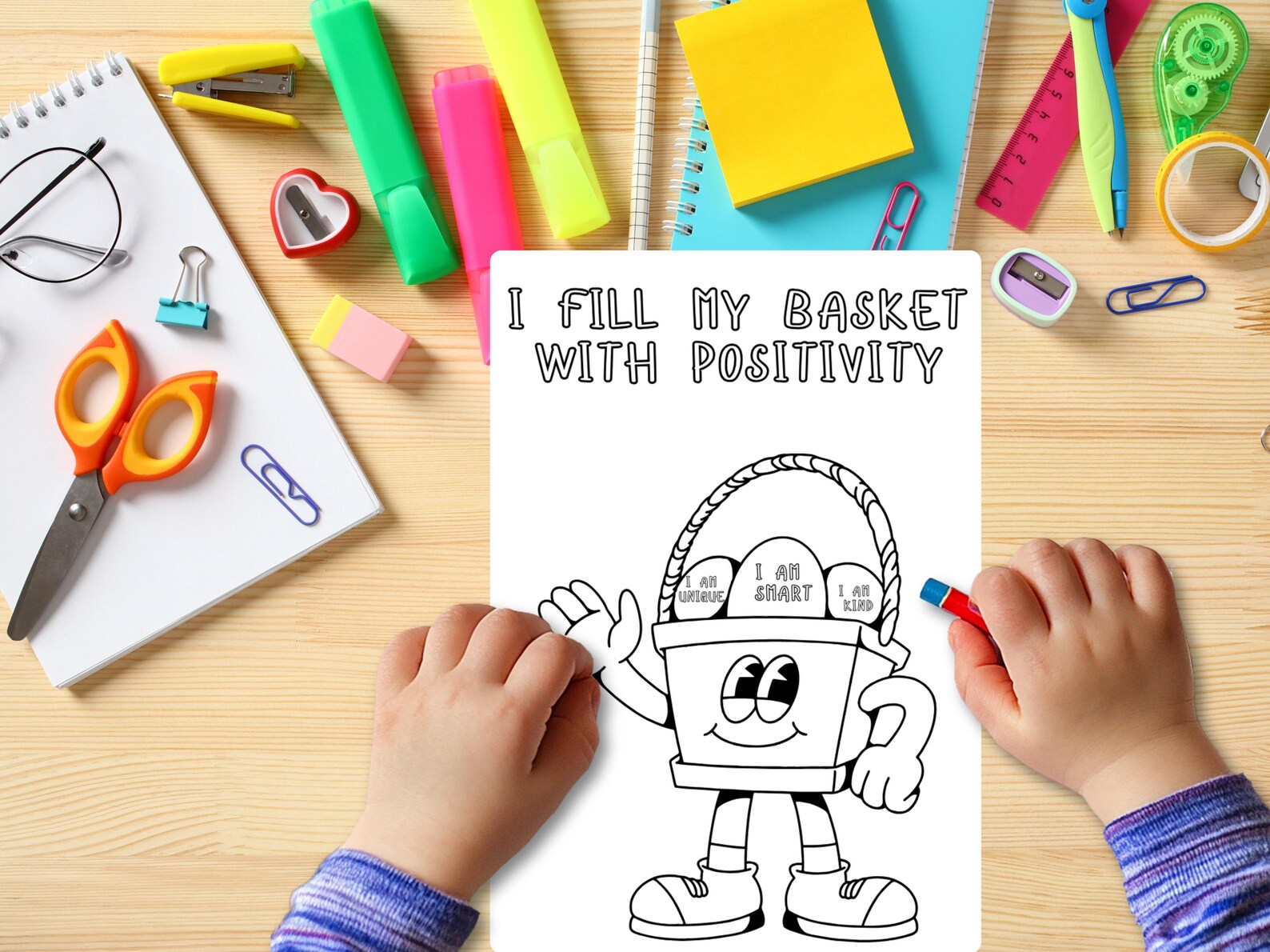 Easter Coping Activity Bundle for Kids-bunny Activities With Coloring ...