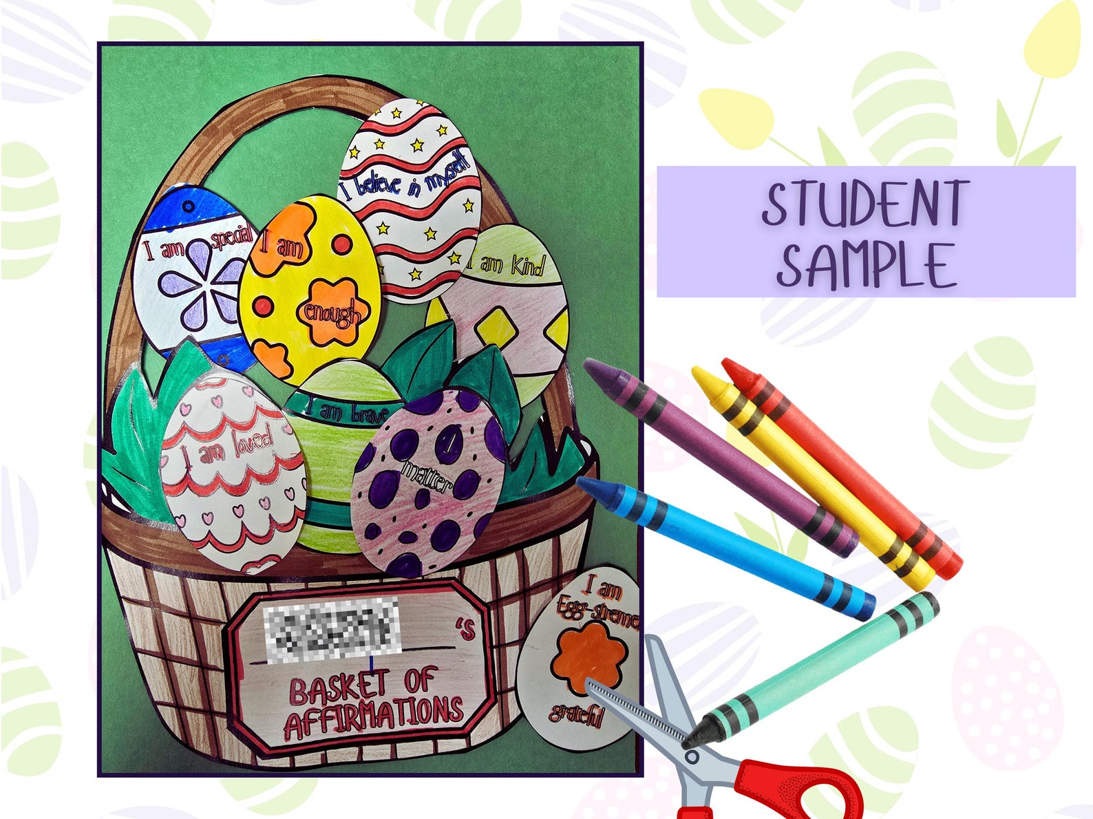 Easter Coping Activity Bundle for Kids-bunny Activities With Coloring ...