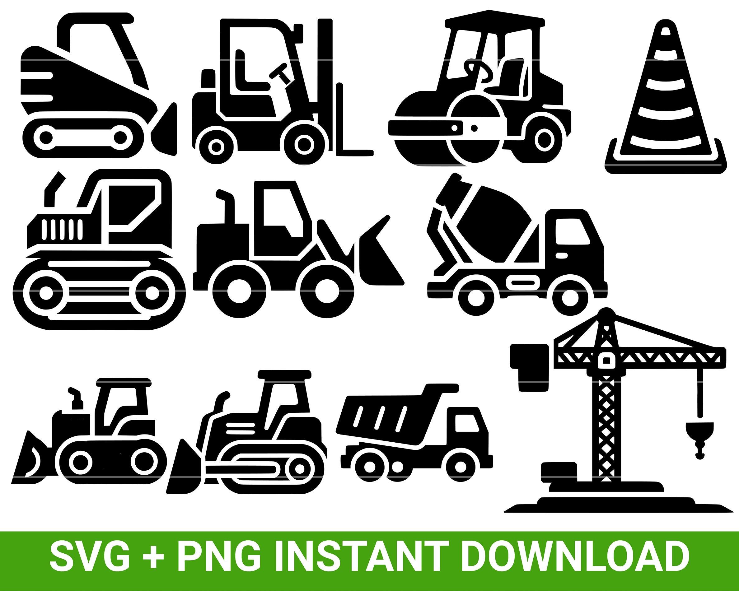 Construction Truck Svg Bundle Construction Trucks Svg Png Bundle ...