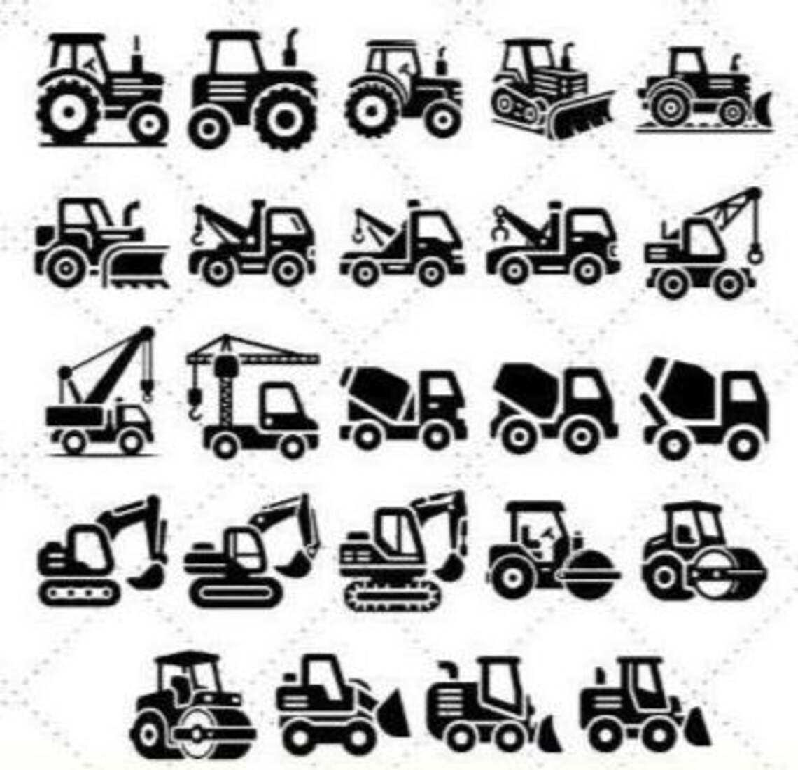 Construction Truck Svg Bundle Construction Trucks Svg Png Bundle ...
