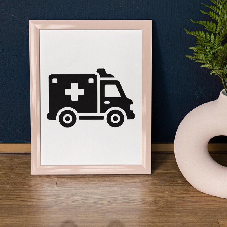 Emergency Vehicle SVG, Fire Truck, Ambulance, Police Car - Etsy