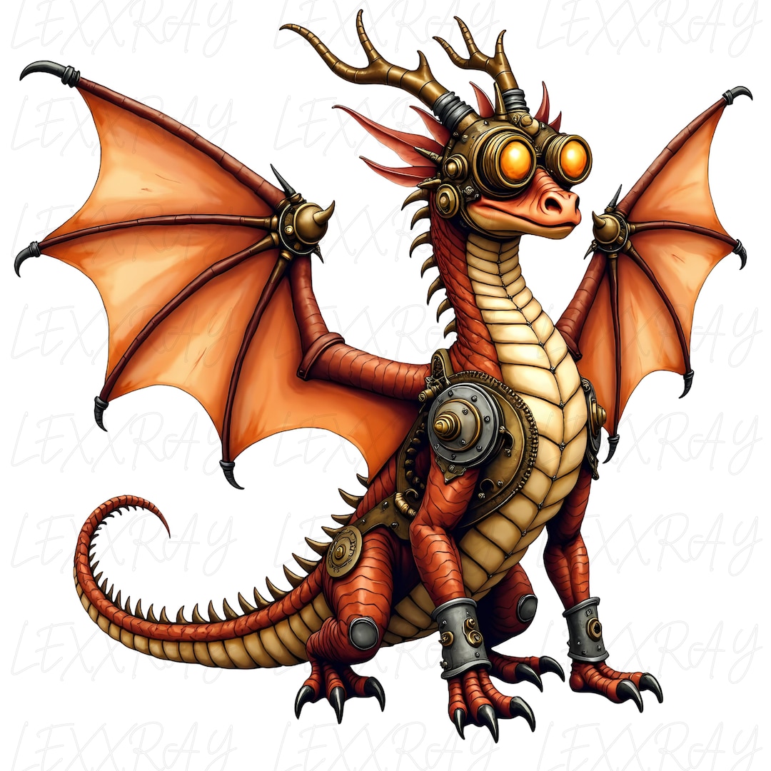 Watercolor Dragon Clipart Bundle, Fantasy Art PNG JPG (digital Download ...