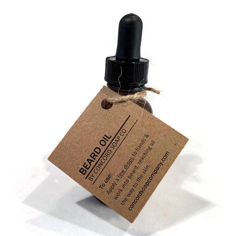 Masculine Musk Handmade Beard Oil - 1 Oz, Dropper, Amber Glass Bottle ...