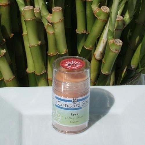 Rose Handmade Solid Lotion Stick - Floral Scent, Solid Lotion, Push-up ...