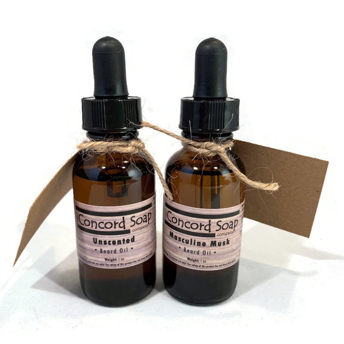 Masculine Musk Handmade Beard Oil - 1 Oz, Dropper, Amber Glass Bottle ...