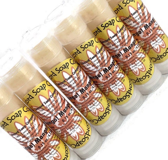 Mango Handmade Lip Balm Stick Fruit Flavor Vegan Natural - Etsy