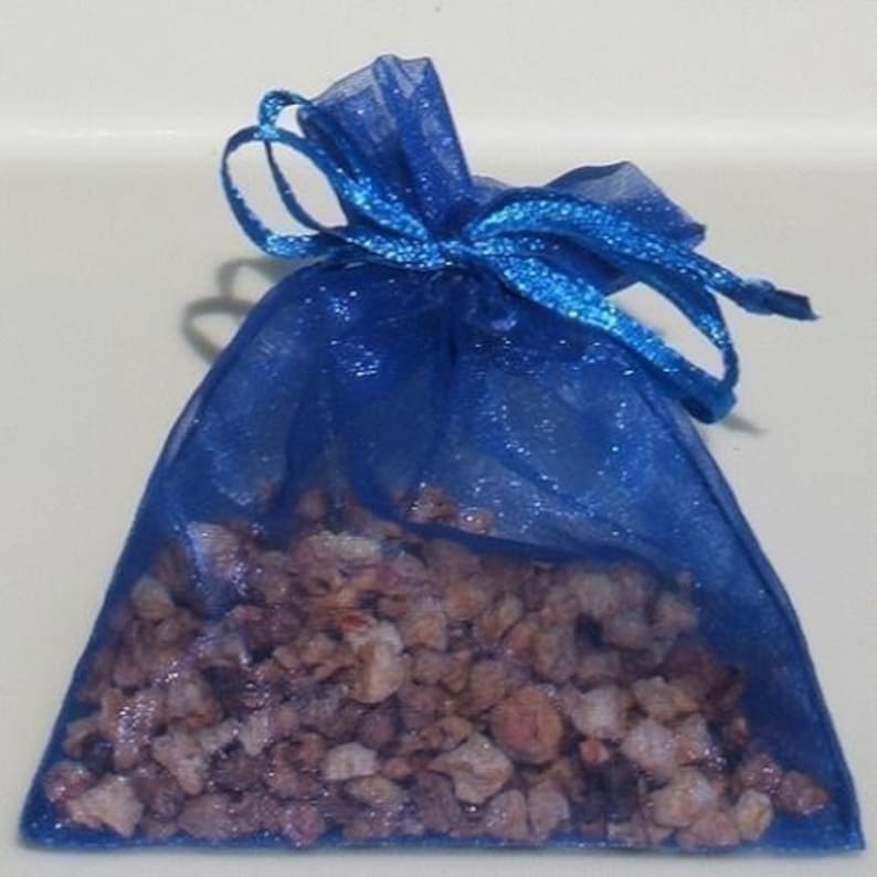 Ocean Rain Handmade Sachet Fresh Scent Blue Organza Bag | Etsy