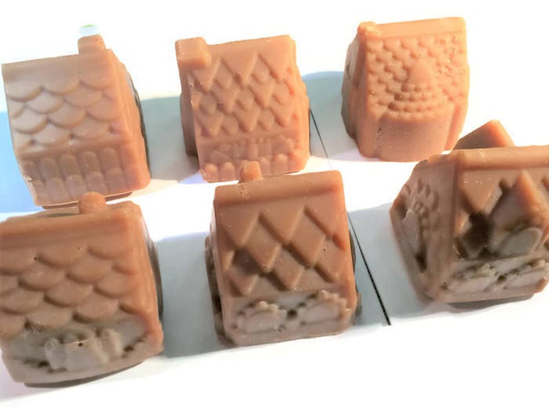 Seasonal Gingerbread House Handmade Cold Process Soap Bars - Etsy