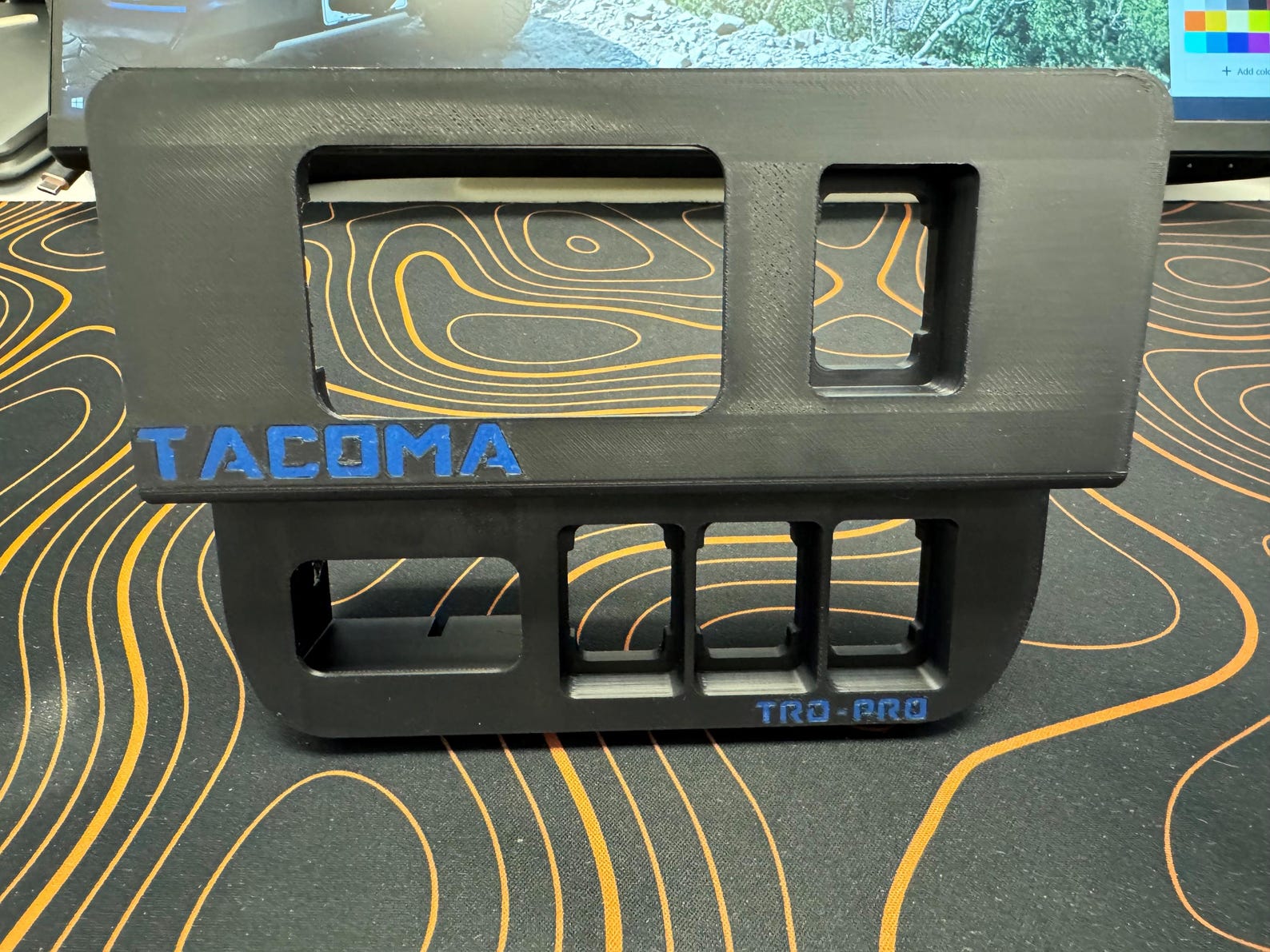Tacoma TRD-PRO Switch Panel for Pedal Commander Bluetooth Switch 3D ...